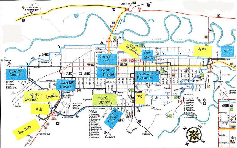 City bus route map proposed to new transit panel | News, Sports, Jobs ...